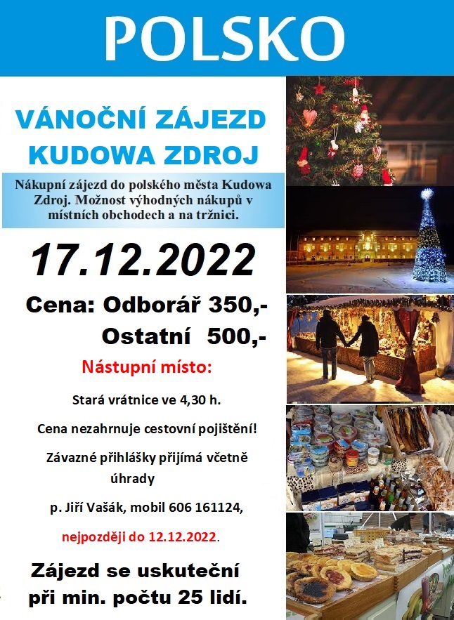 Vánoční zájezd do Polska